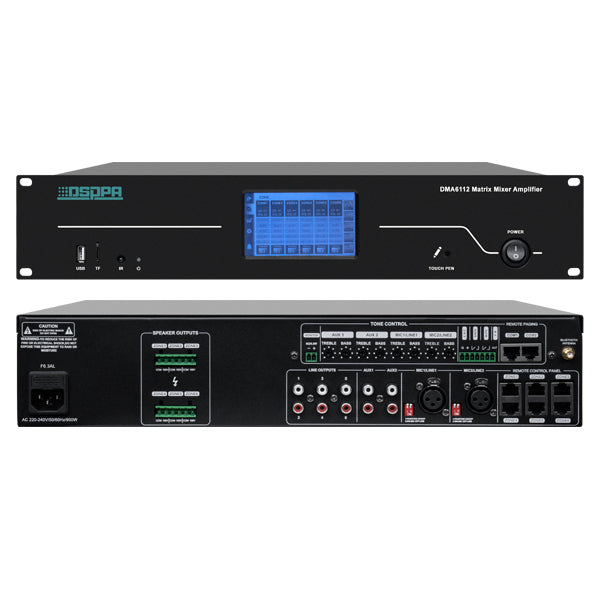 DMA6124-240W-6 Channels – Record Security Systems